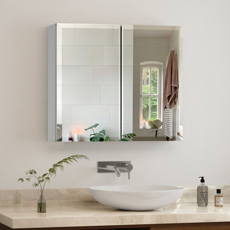 Aluminum medicine cabinet store